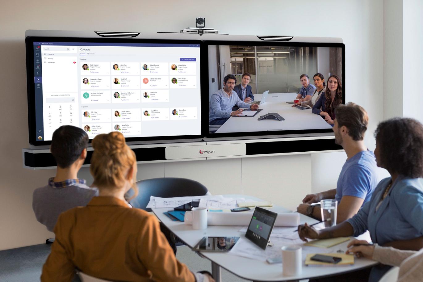 Innovation: Polycom intègre parfaitement la vidéo dans Microsoft Teams